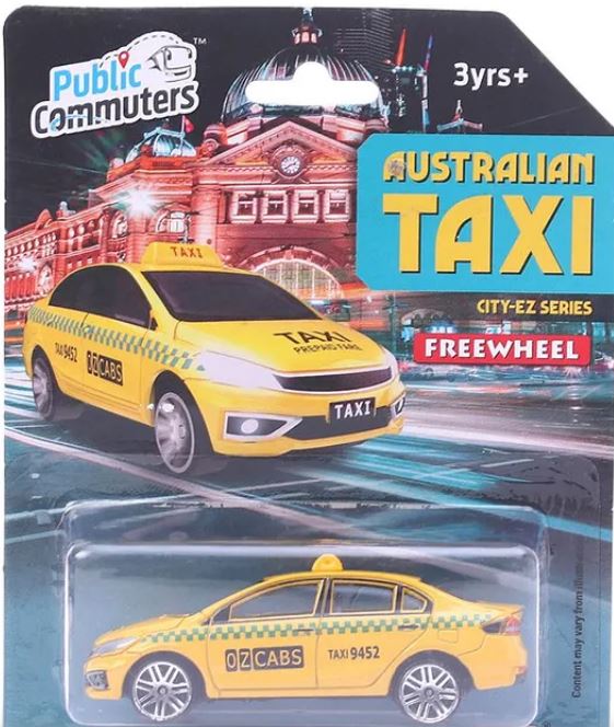 Yellow Australian Taxi | Sydney Bus Museum