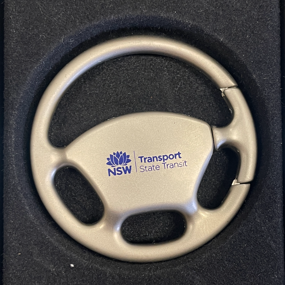 State Transit Key Ring | Sydney Bus Museum