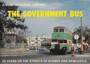 The Government Bus - A Pictorial History by Greg Travers | Sydney Bus ...